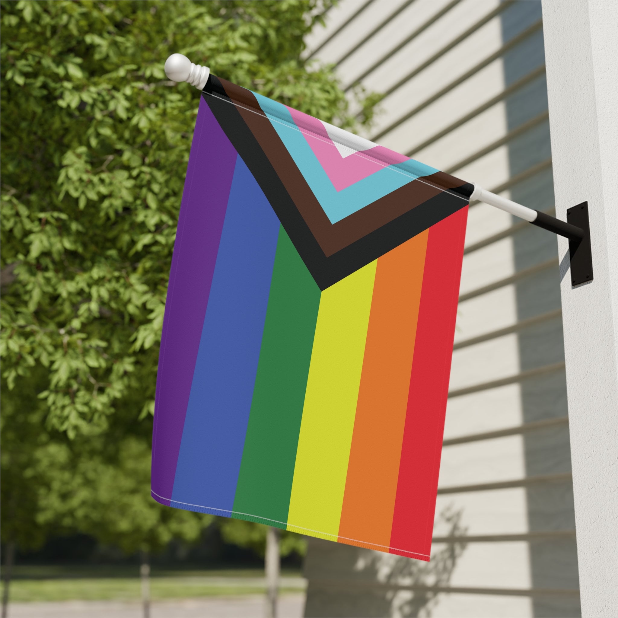 Progress LGBTQ Pride Flag, Pride Progress Flag, LGBTQ Flag, House ...