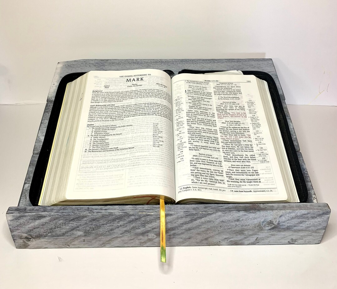Wooden Book Stand, Book Display, Bible Stand, Cook Book Stand - Etsy