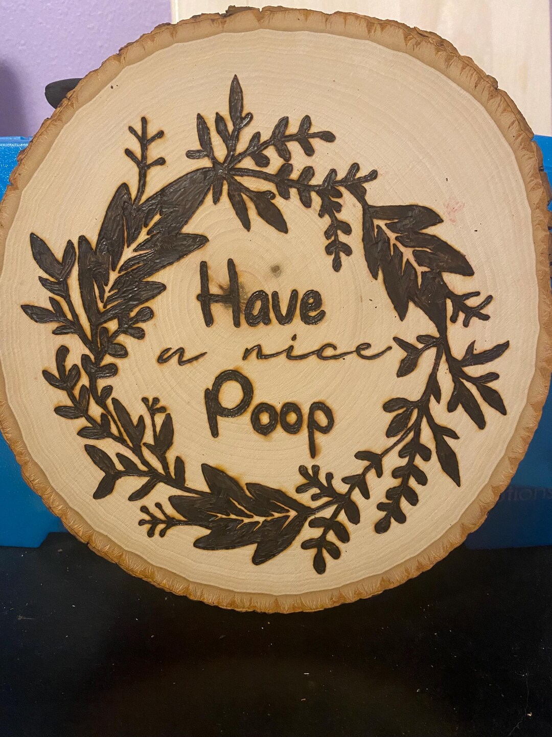 Have a Nice Poop Bathroom Sign - Etsy