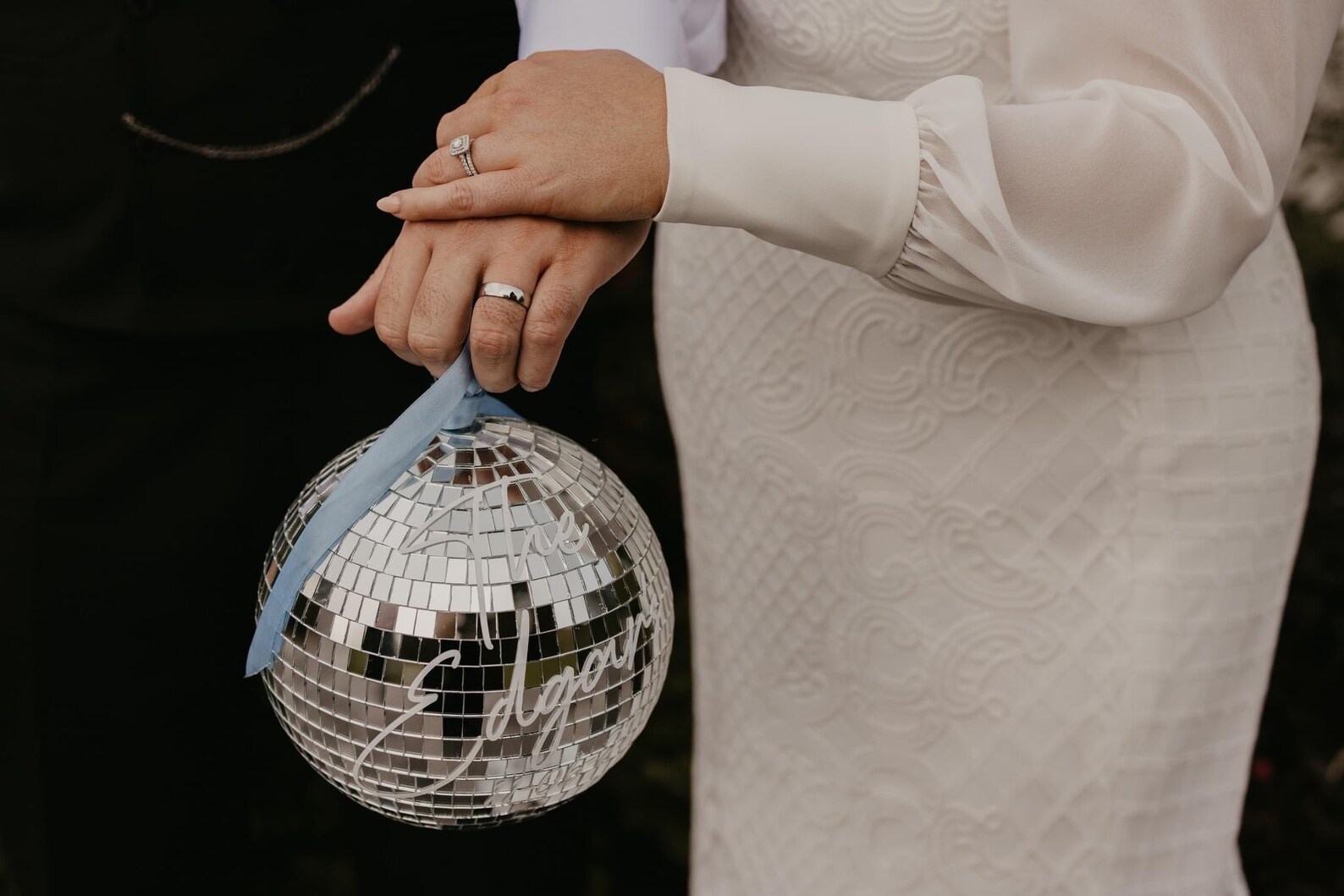 Personalised Disco Ball 20cm Party & Wedding Decor Unique - Etsy UK