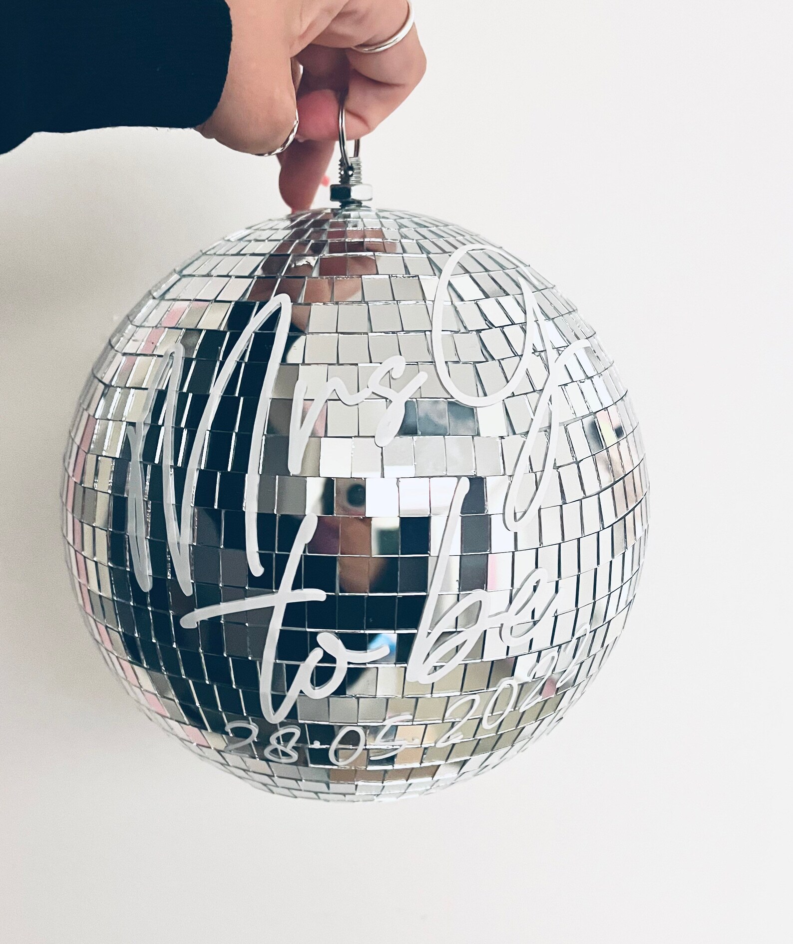 Personalised Disco Ball 20cm Party & Wedding Decor Unique - Etsy UK