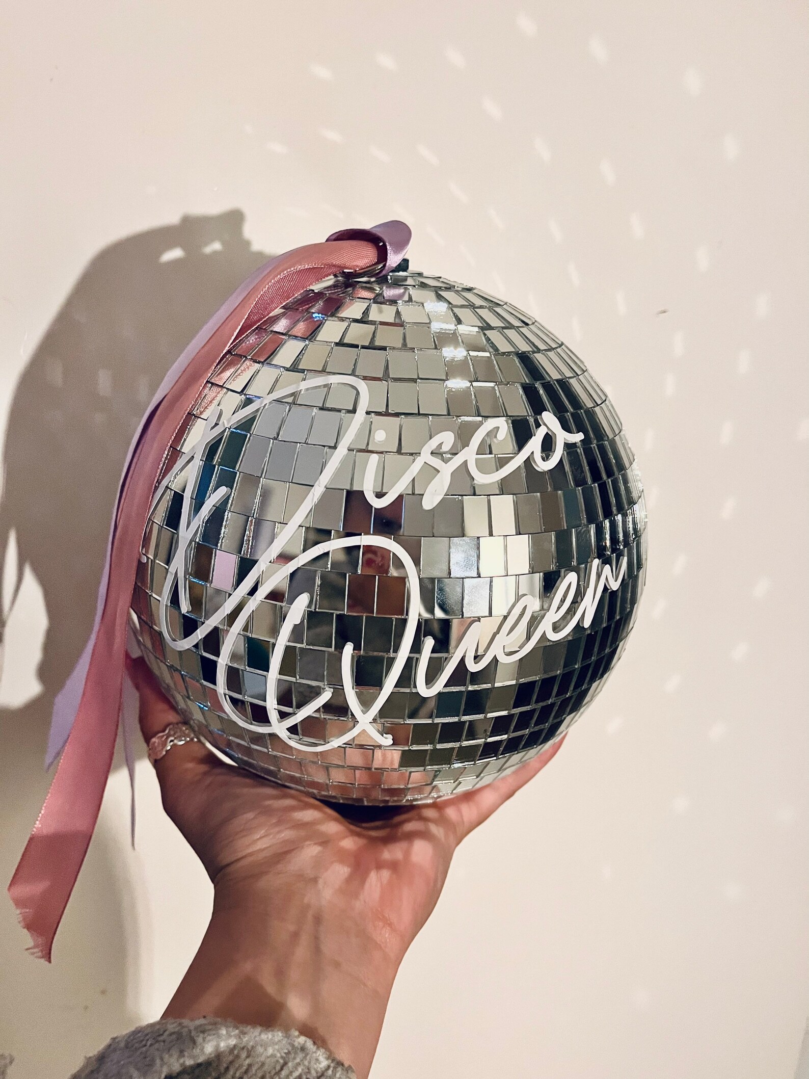 Personalised Disco Ball 20cm Party & Wedding Decor Unique | Etsy