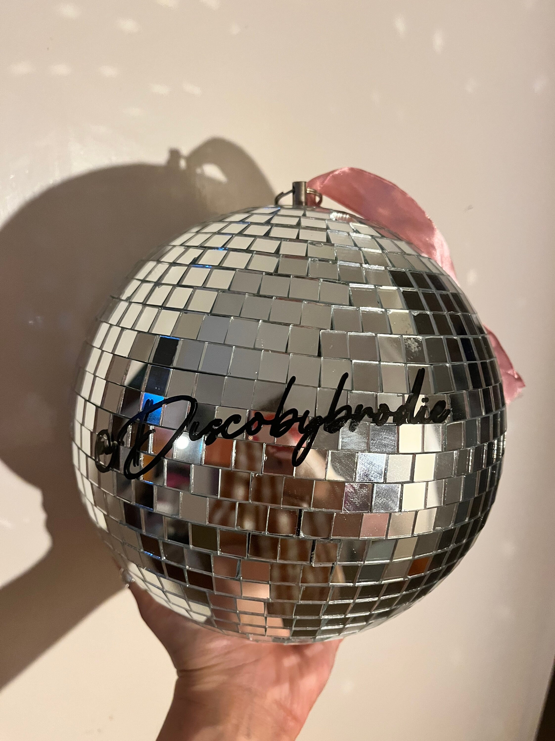 Personalised Disco Ball 20cm Party & Wedding Decor Unique - Etsy UK