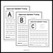 26 ABC Printable Uppercase. Letters of the Alphabet Tracing Worksheets ...