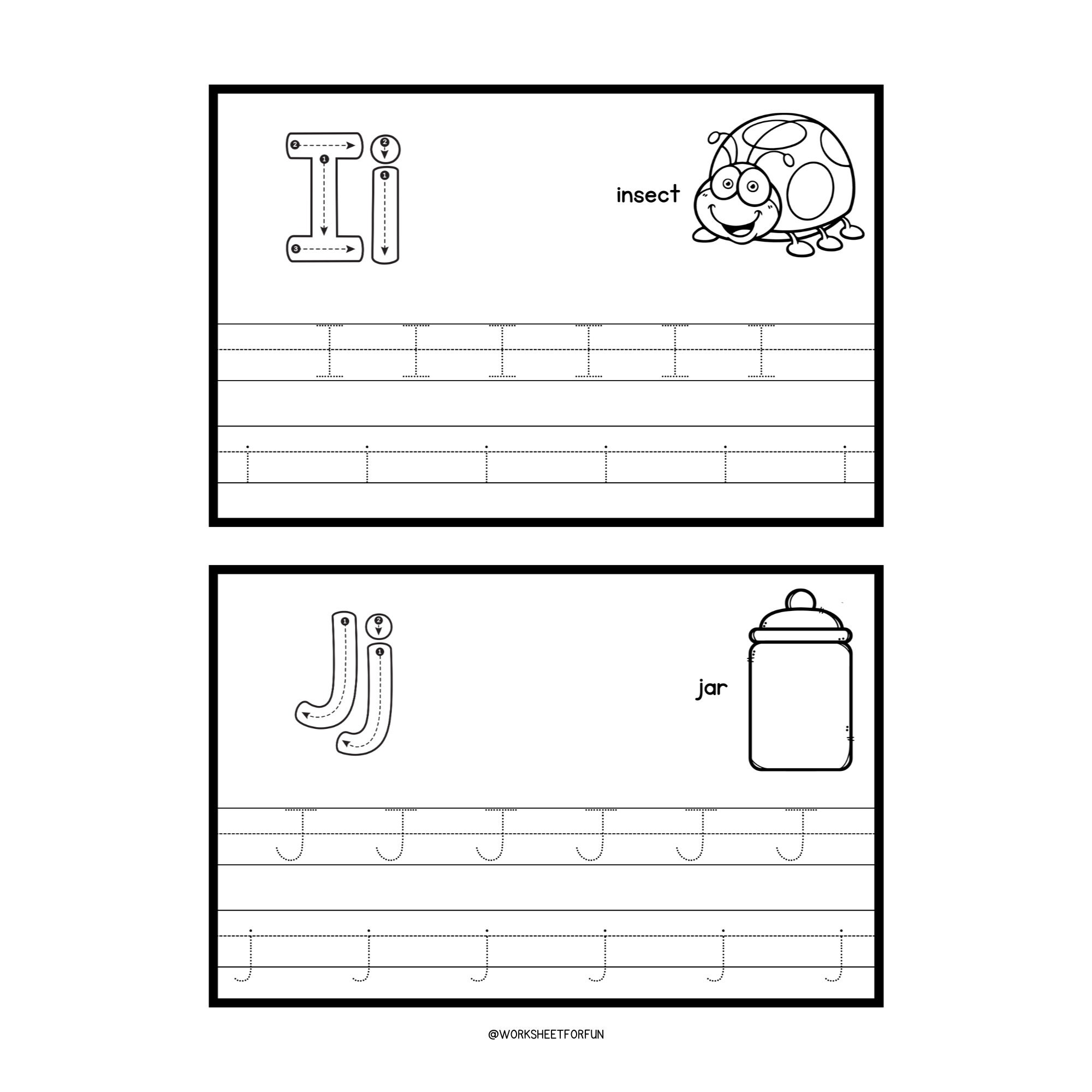 26 ABC Phonics Tracing Cards Handwriting and Phonics Preschool-kdg - Etsy