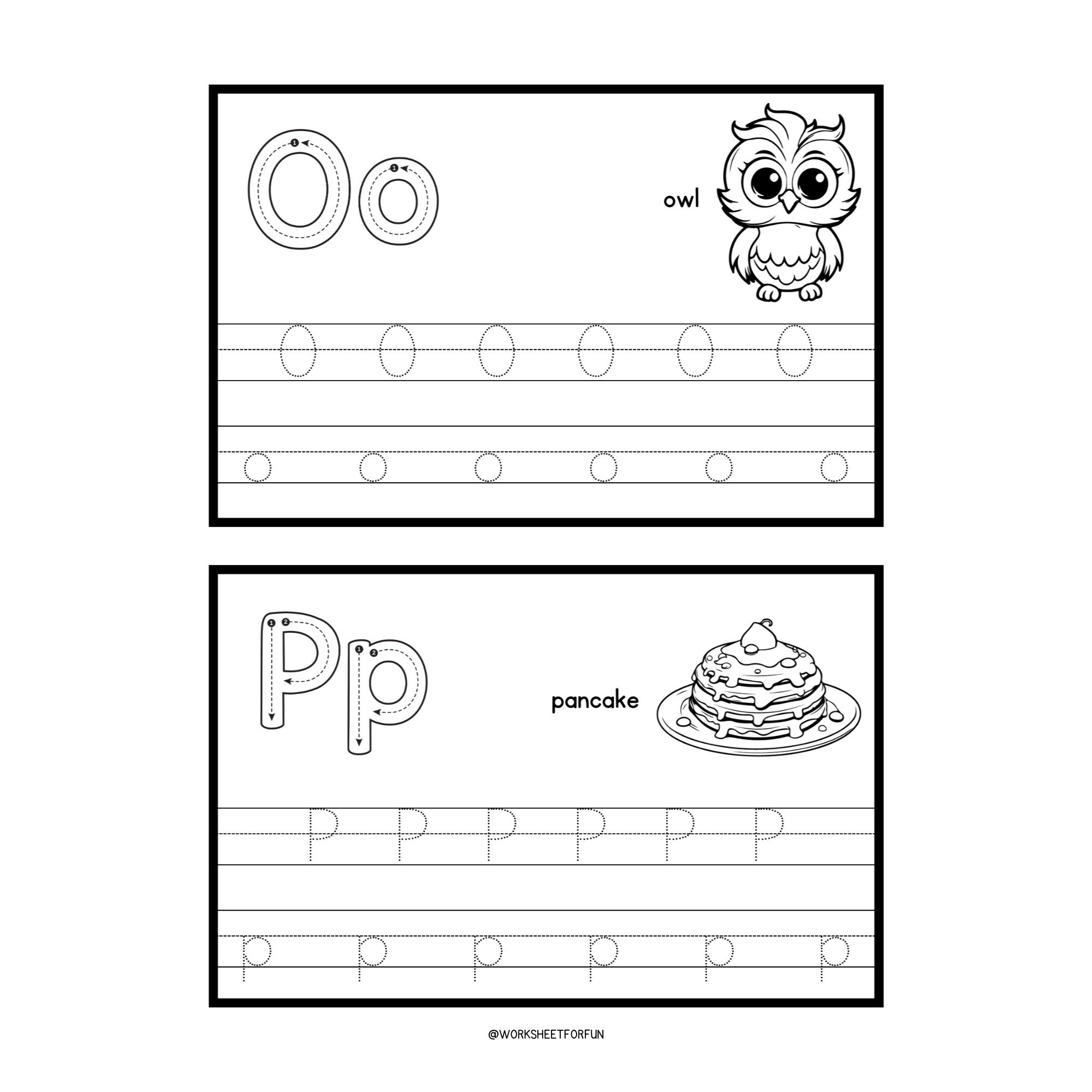 26 ABC Phonics Tracing Cards Handwriting and Phonics Preschool-kdg - Etsy