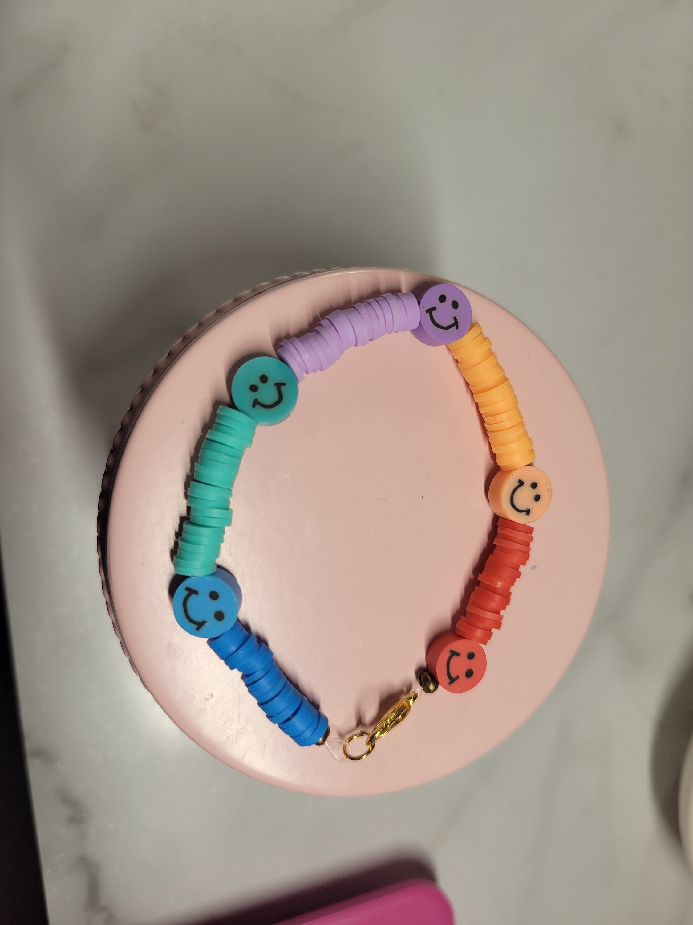 Colorful Smiles Bracelet - Etsy