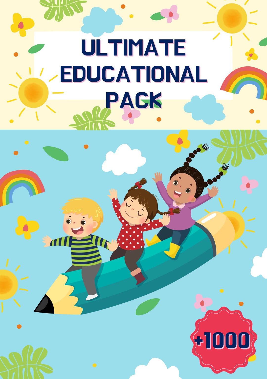 1000+ Ultimate Educational Pack - Fun Engaging Learning Activities for ...