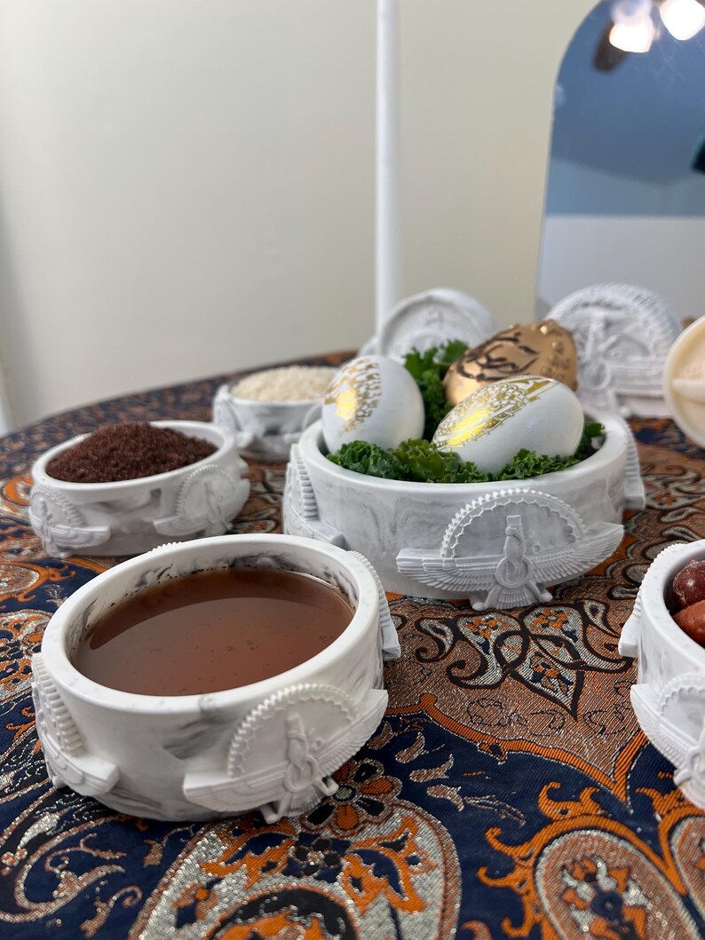 Handmade Ahura Mazda Concrete Haftseen – Unique Persian New Year ...