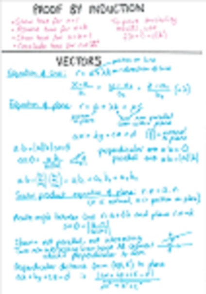 Core Pure 1 Further Maths Edexcel Revision Poster - Etsy