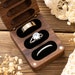 Triple Flip Wooden Ring Box, Custom Wedding Ring Box, Engagement Ring ...