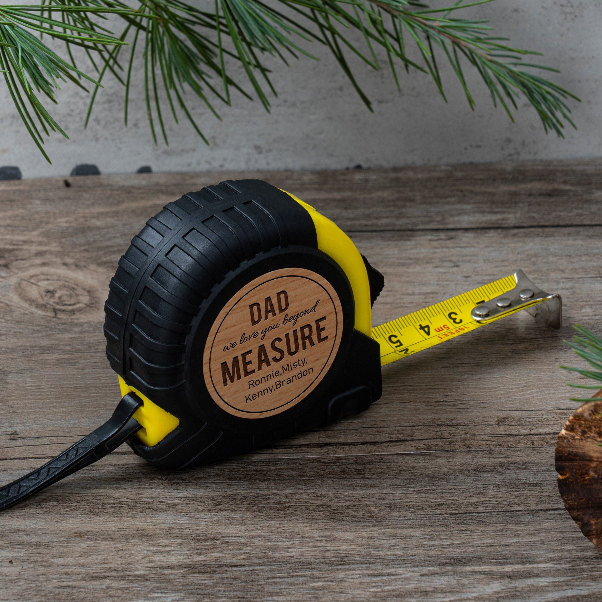 Engraved Tape Measure Personalized Fathers Day Gift Custom - Etsy