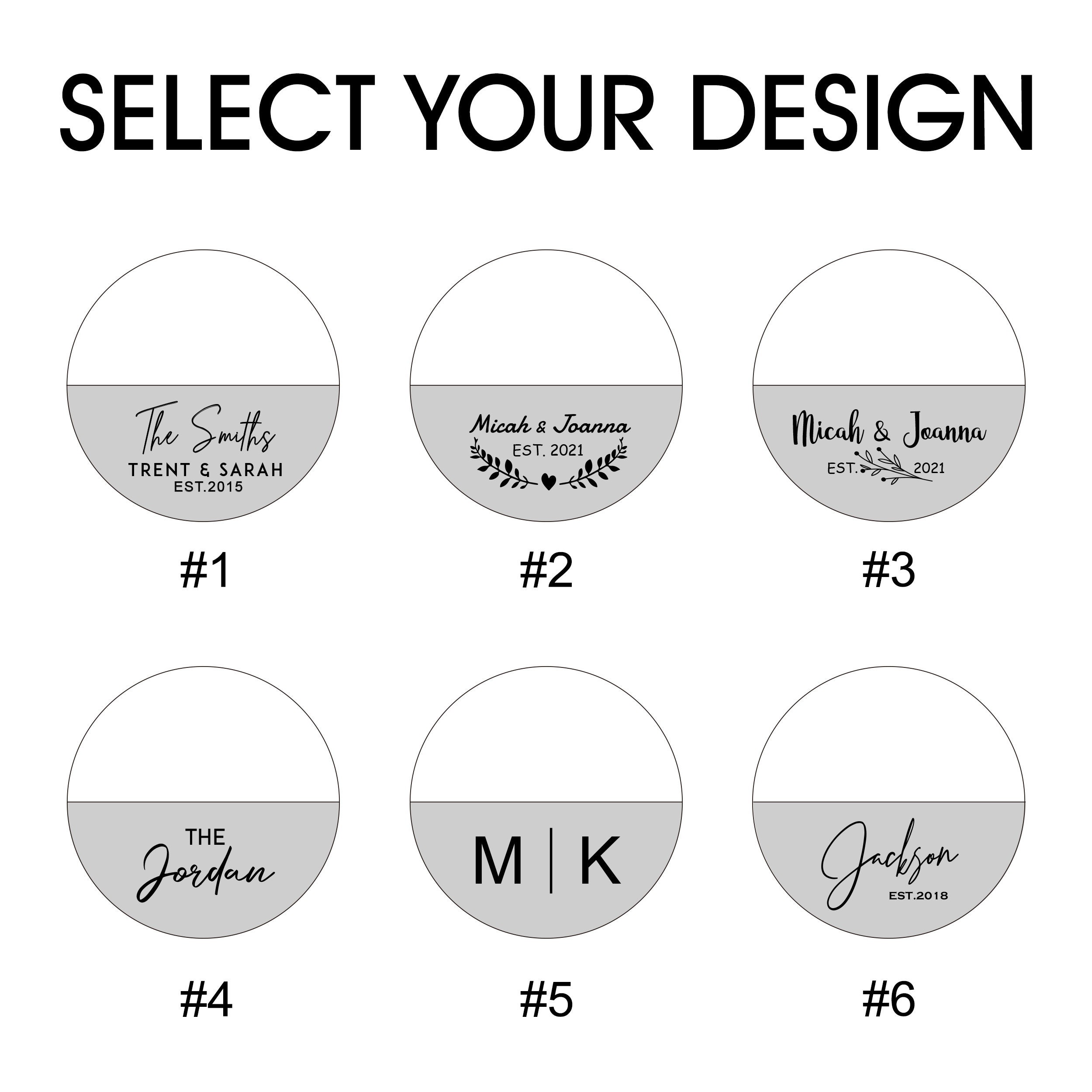 Custom Engraved Marble Wood Coasters Personalized Gifts - Etsy