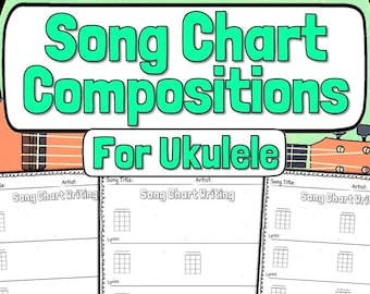 Ukulele Song Chart - Etsy