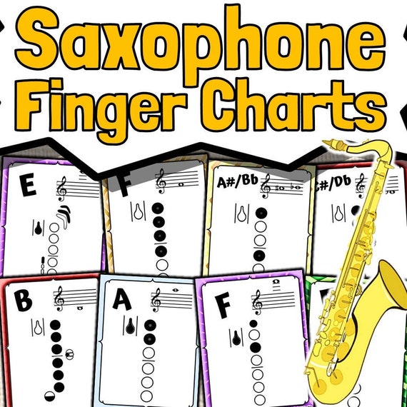 Alto Saxophone Finger Chart