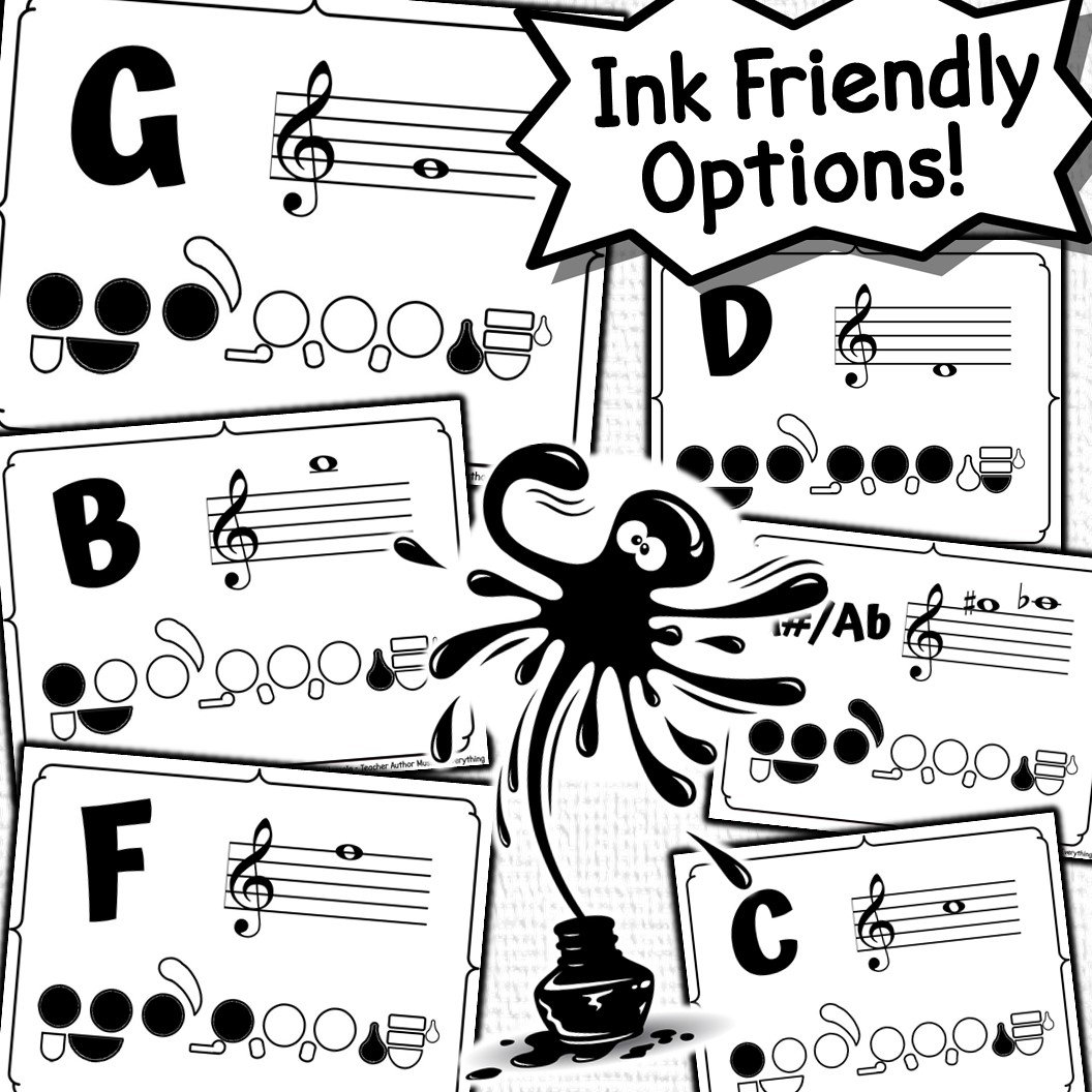 Flute Fingering Chart Posters - Etsy