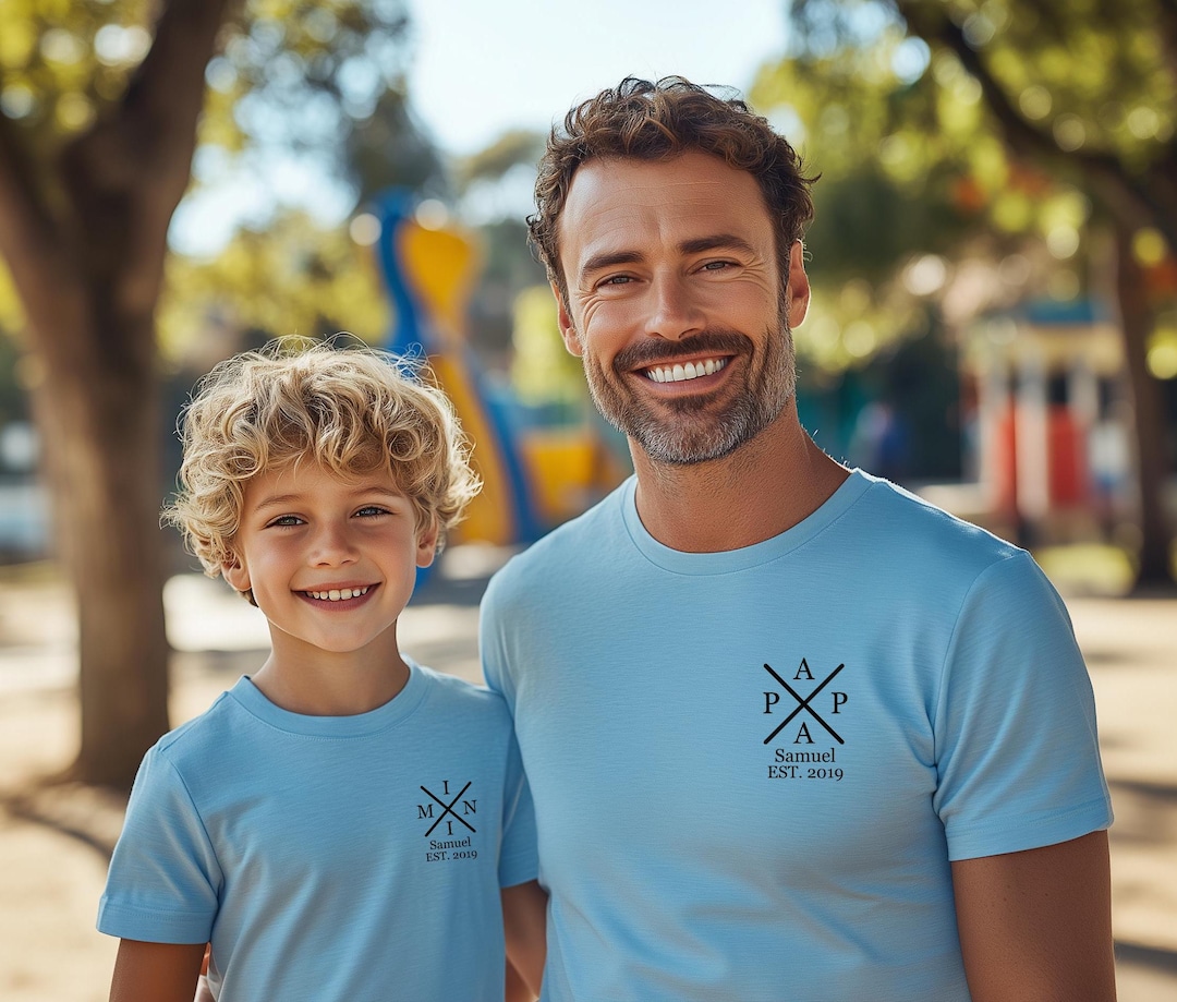 Daddy & Me T-shirts. Father-child Matching Outfit. Father's Day Gift ...