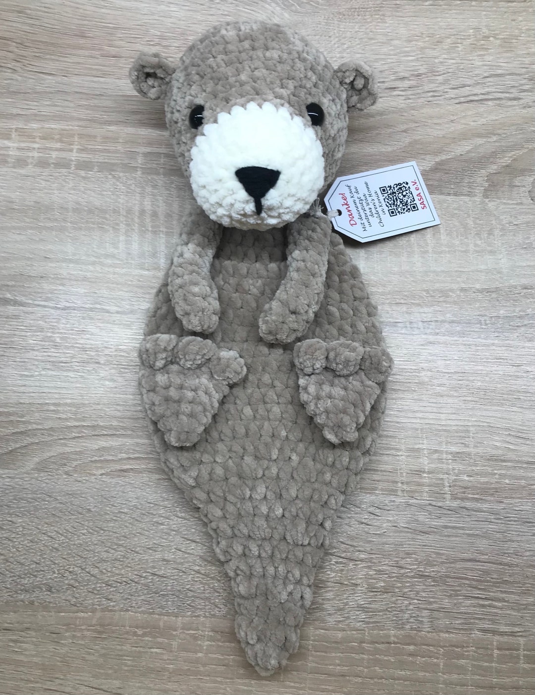 Soft Toy, Crocheted Otter, Crochet Toy, Handmade - Etsy