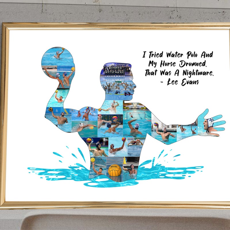 Water Polo Art - Etsy