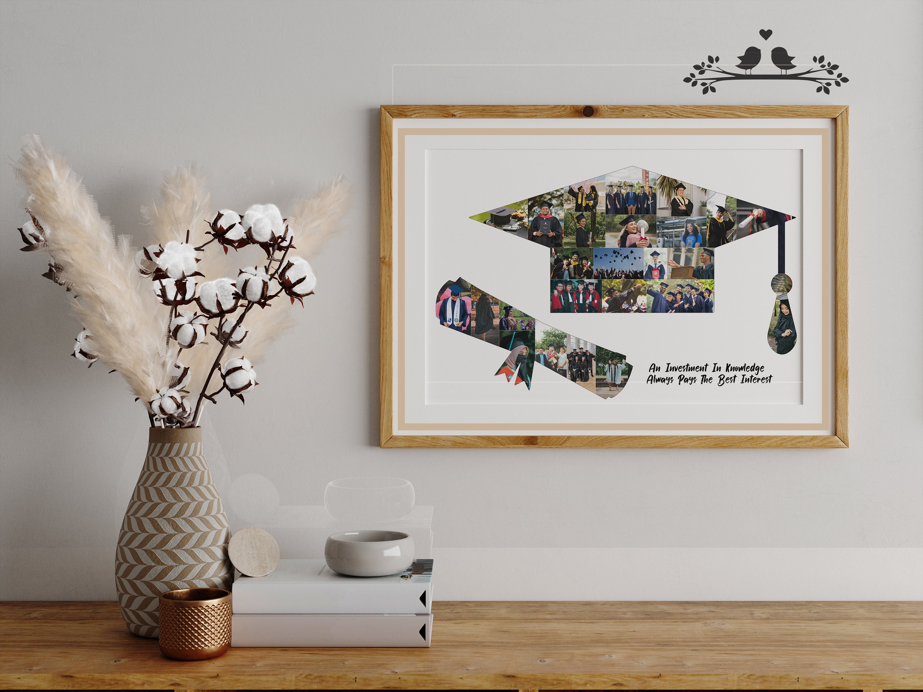 Personalized Graduation Photo Collage: Custom School Keepsake ...