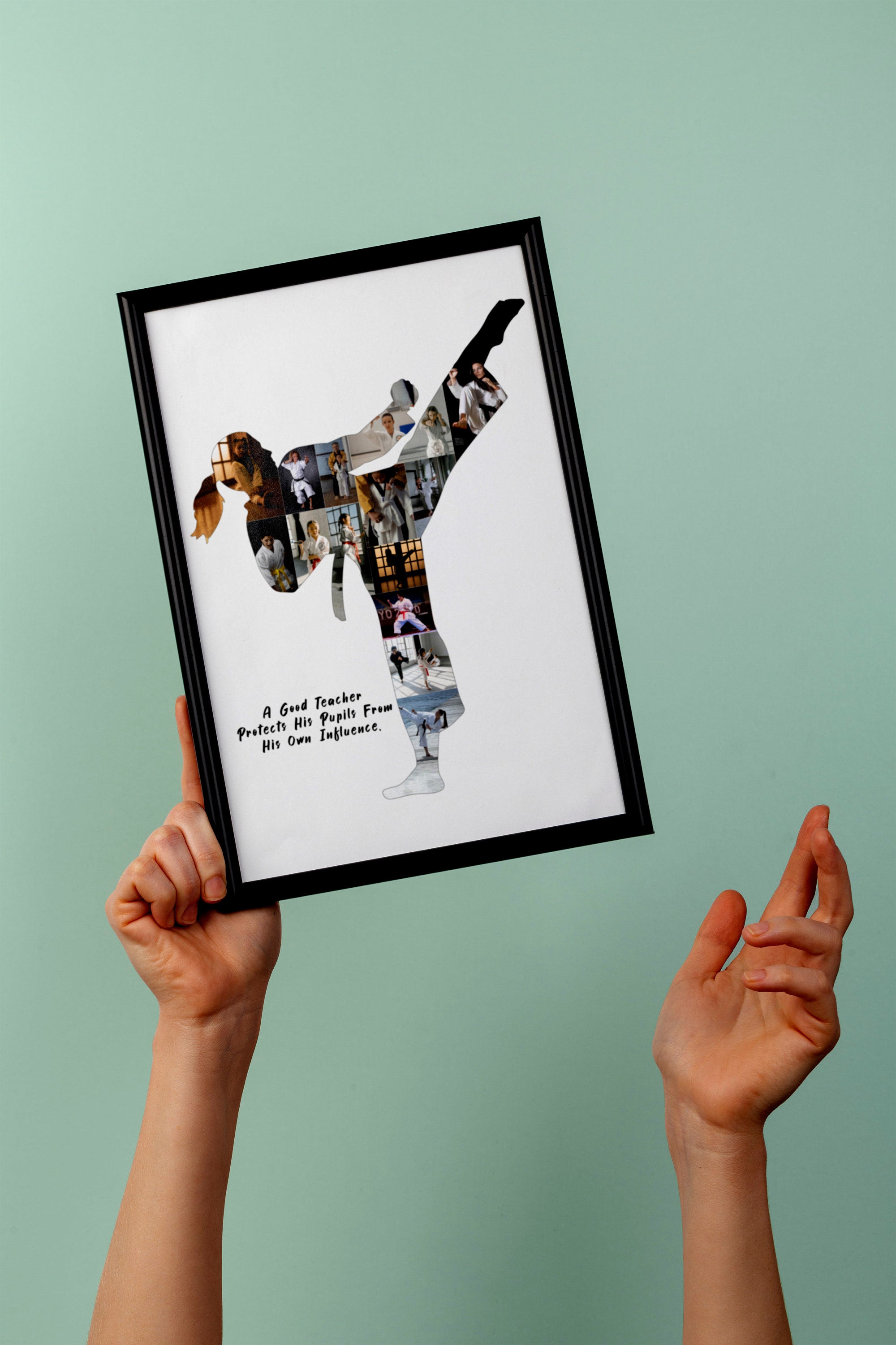 Karate Wall Decor Karate Gifts Karate Metal Karate Frame Karate ...