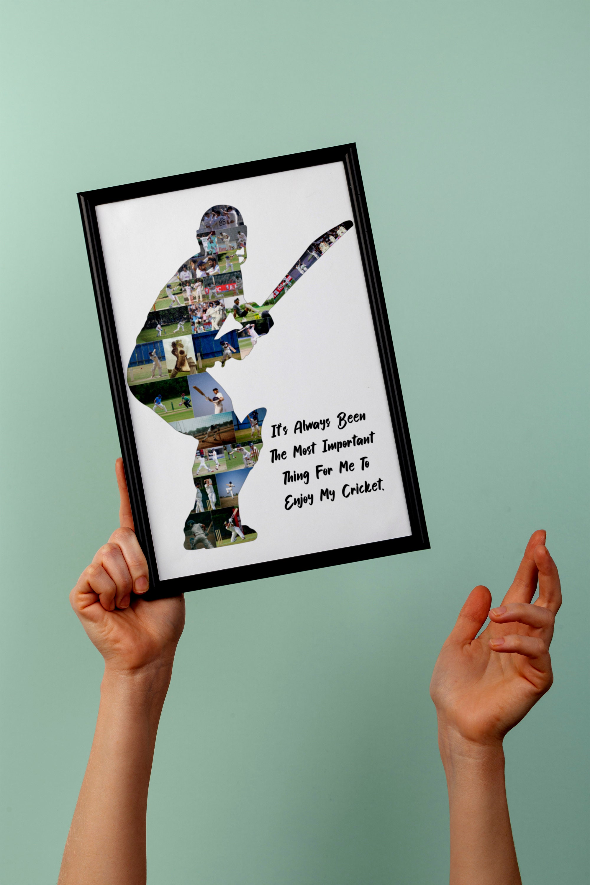 Cricket Photo Collage Cricket Gifts for Dad Cricket Gifts for Son ...