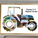 Personalized Tractor Photo Collage Gift for Farmers (digital Print File ...