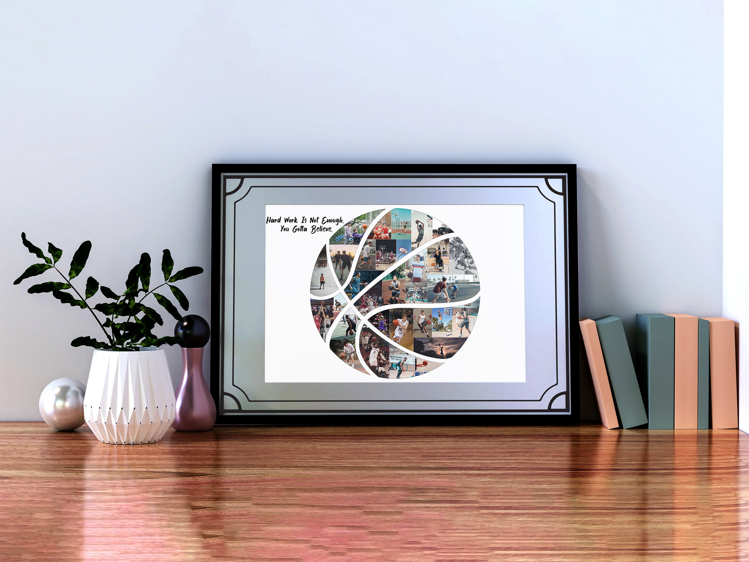 Personalized Photo Collage Gifts for Basketball Players Basketball ...