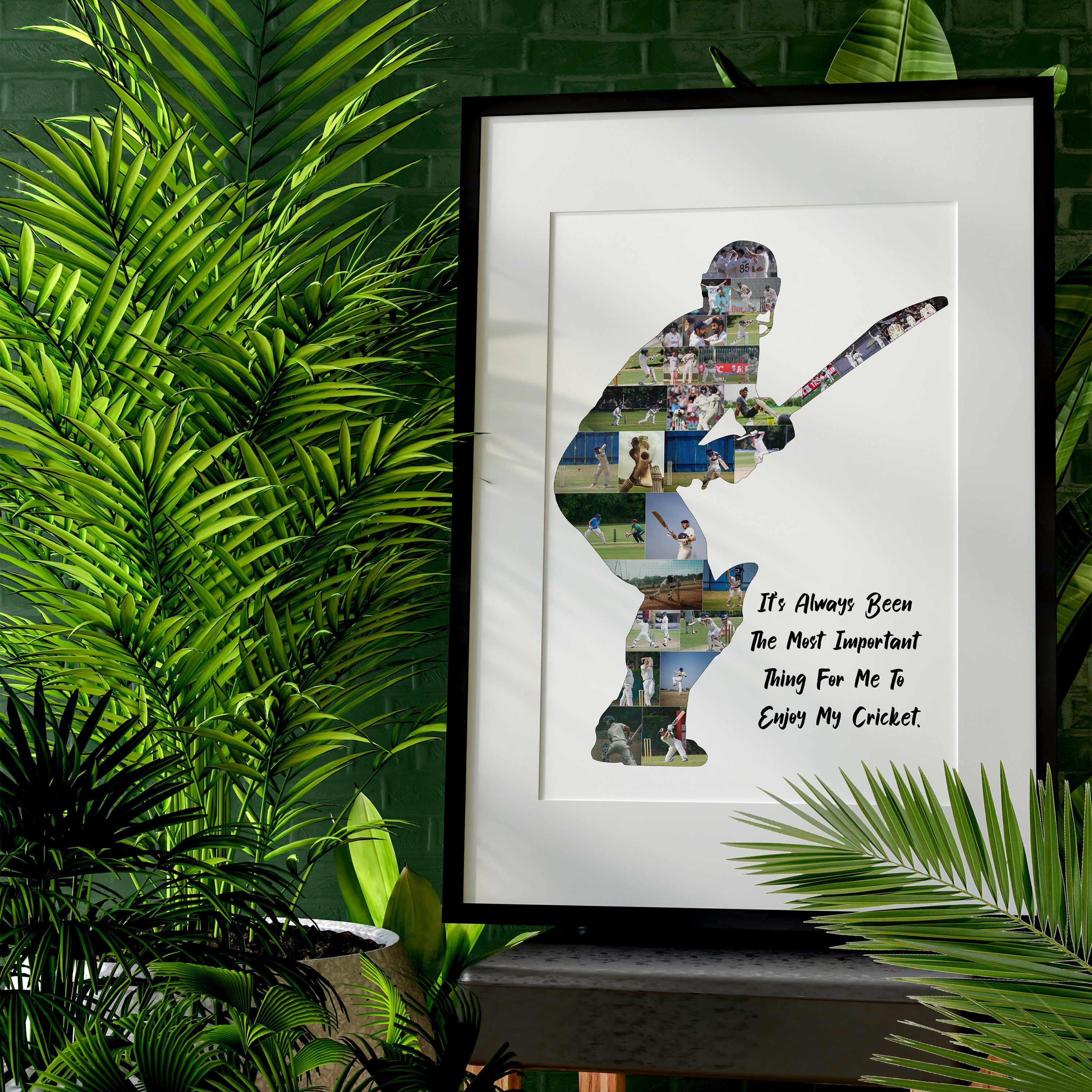Cricket Photo Collage Cricket Gifts for Dad Cricket Gifts for Son ...