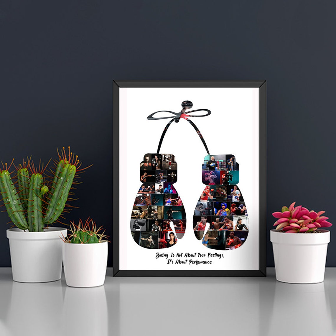 Personalized Boxing Gloves Gifts for Boxers Boxing Gloves Photo Collage ...