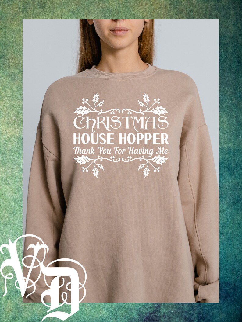 Christmas House Hopper SVG | Family Friends SVG | Christmas Guest SVG ...