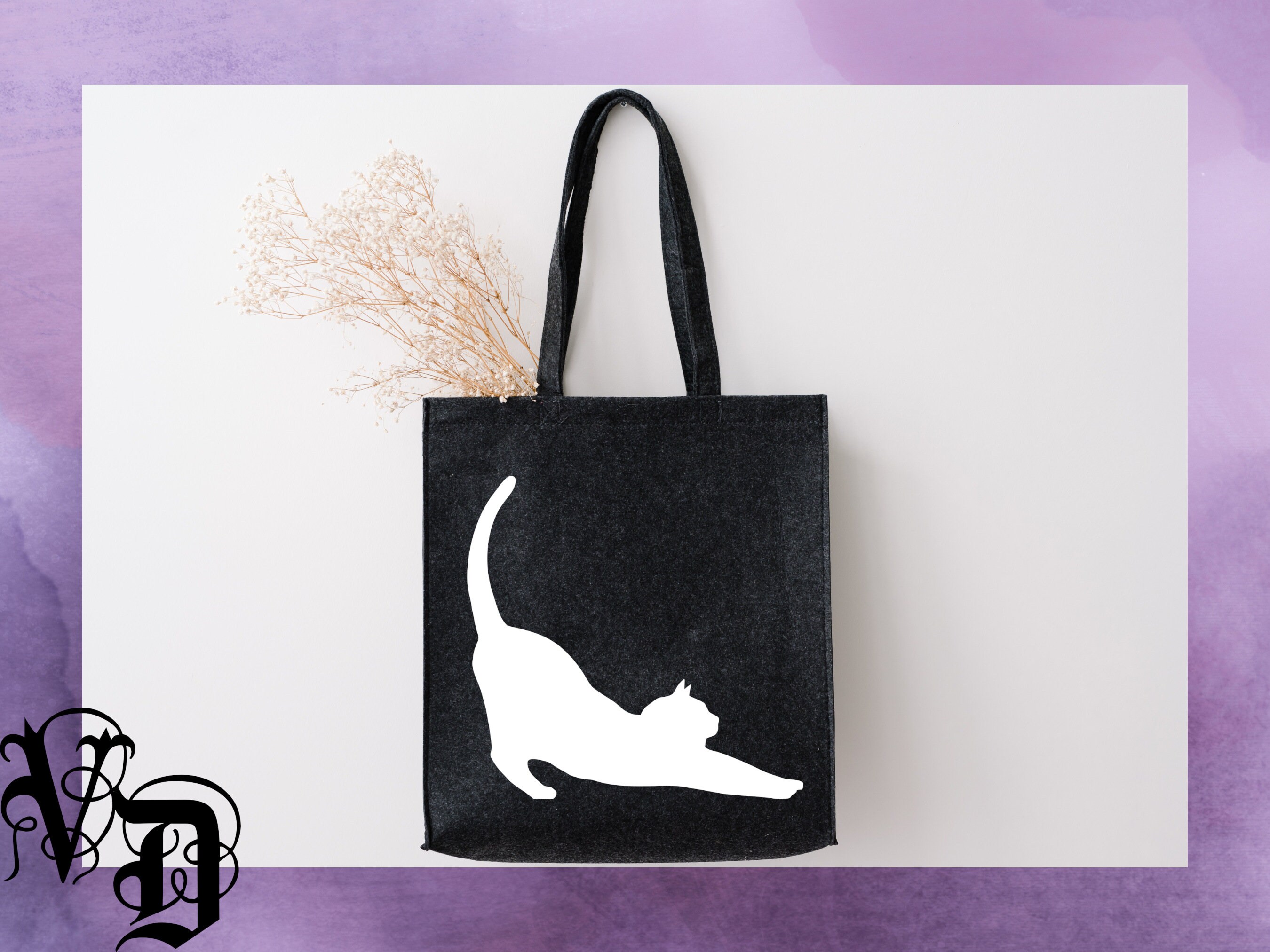 Gothic Cat SVG Cat Silhouette SVG Egyptian Ankh SVG Leaf - Etsy Australia