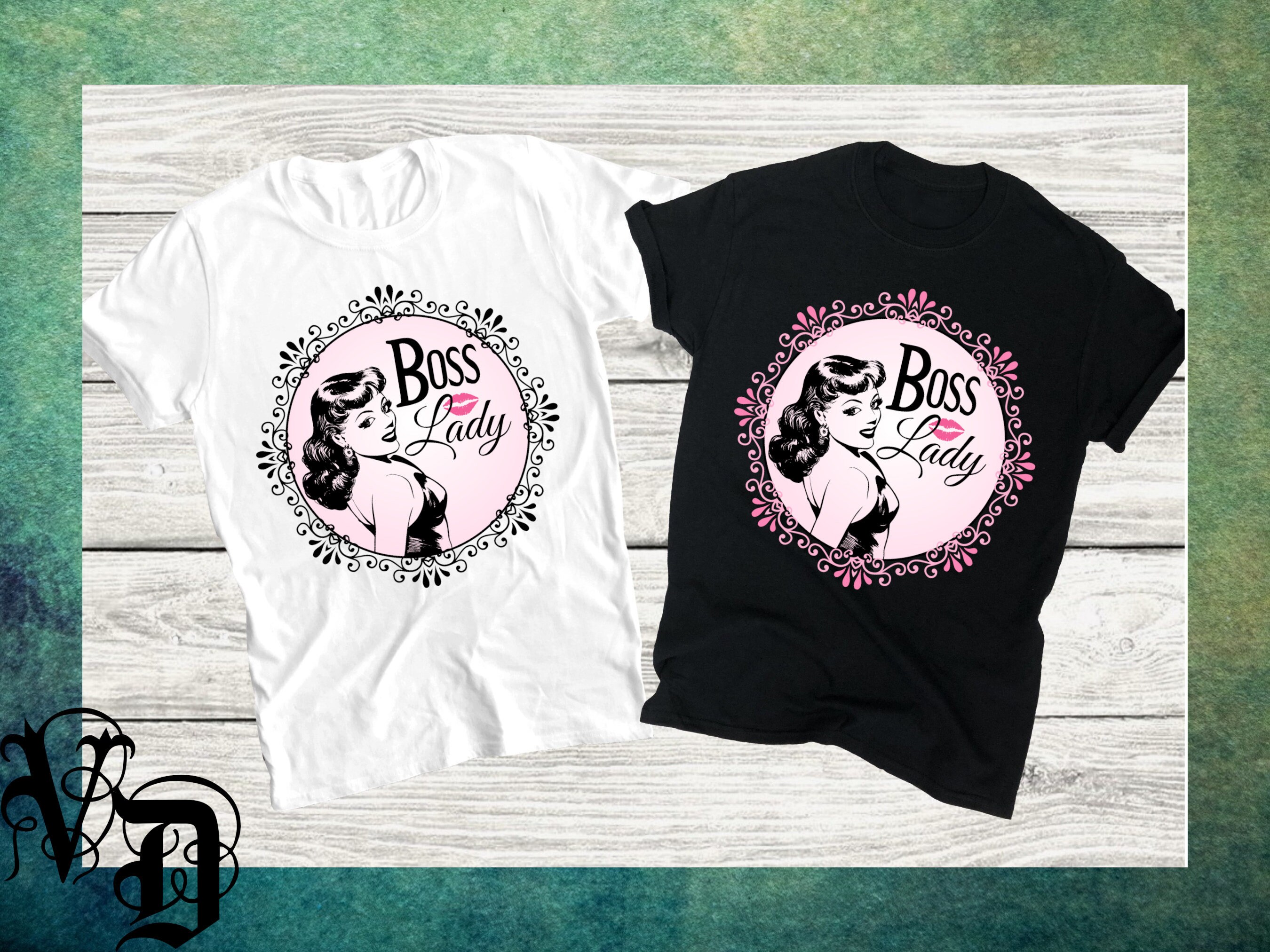 Pink Boss Lady SVG | Fierce Woman SVG | Feminine SVG | Slay Svg | Like ...