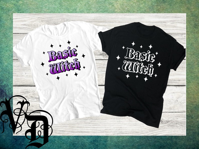 Basic Witch SVG | Witch Text SVG | Witchy Woman SVG | Trendy Halloween ...