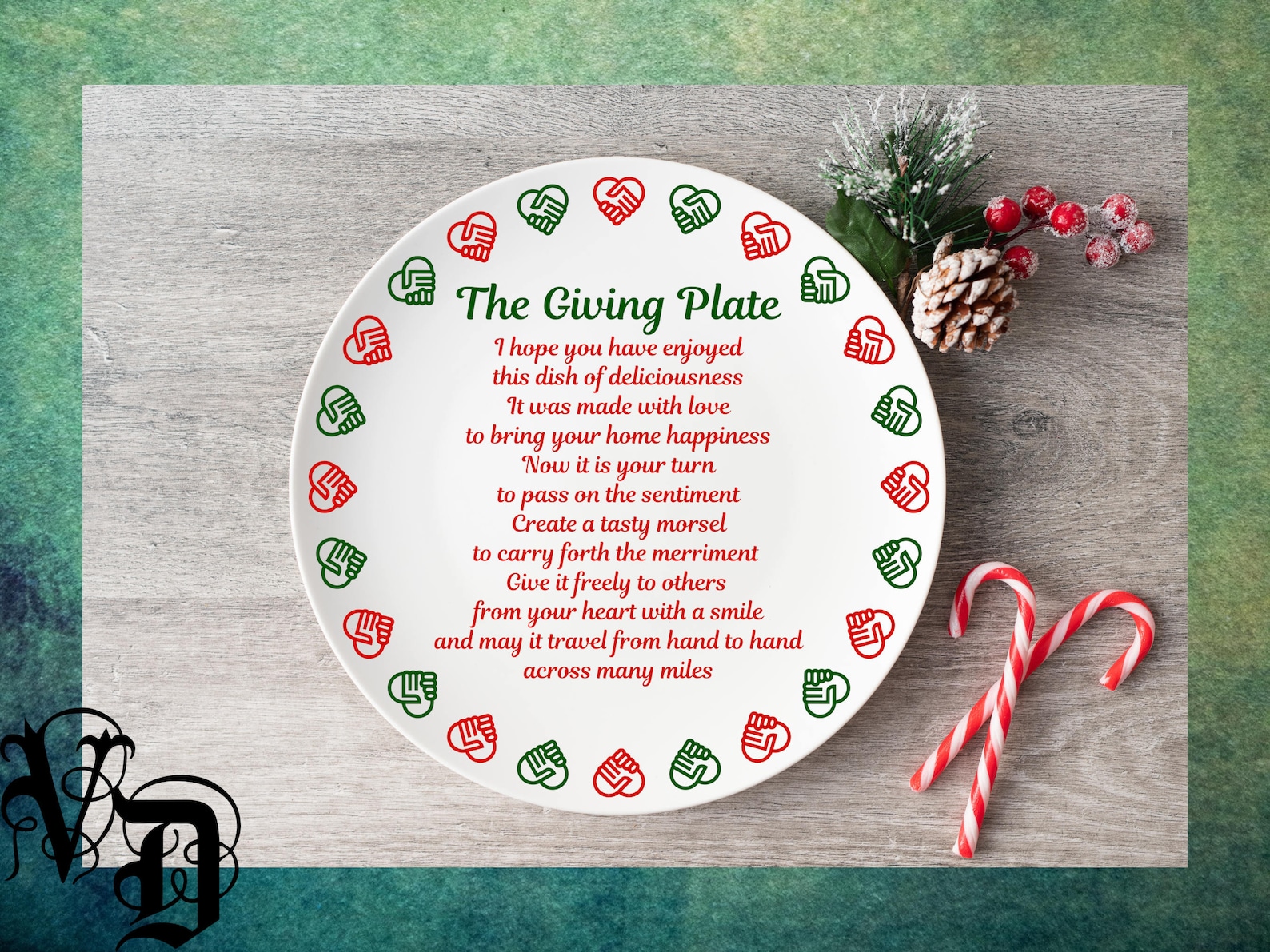 The Giving Plate SVG | Giving Dish SVG | Pay It Forward Gift | Giving ...