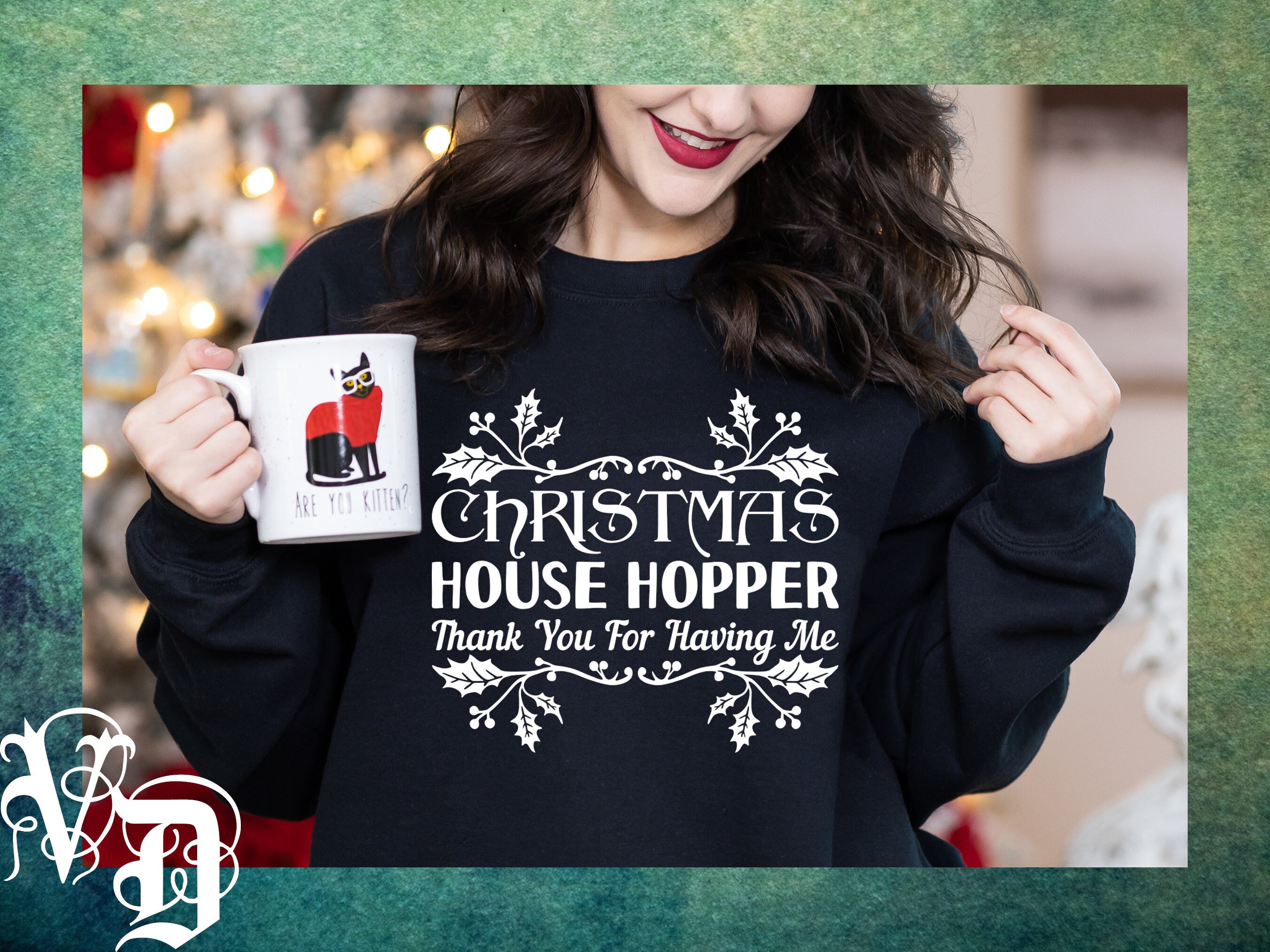 Christmas House Hopper SVG | Family Friends SVG | Christmas Guest SVG ...