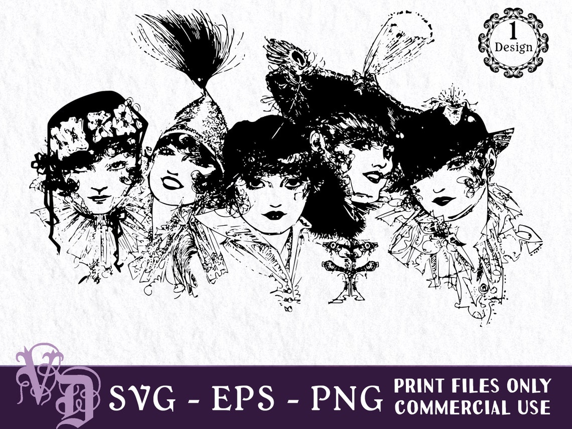 Girlfriends SVG Girl Squad SVG Cool Girls SVG Birthday Crew Svg Besties ...