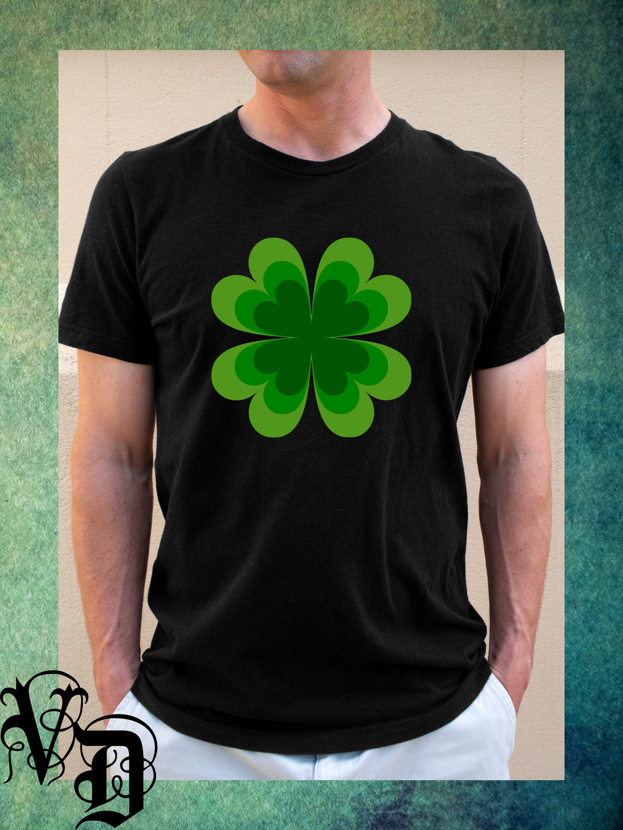 Four Leaf Clover SVG | Green Clover SVG | 4 Leaf Clover SVG | Lucky ...