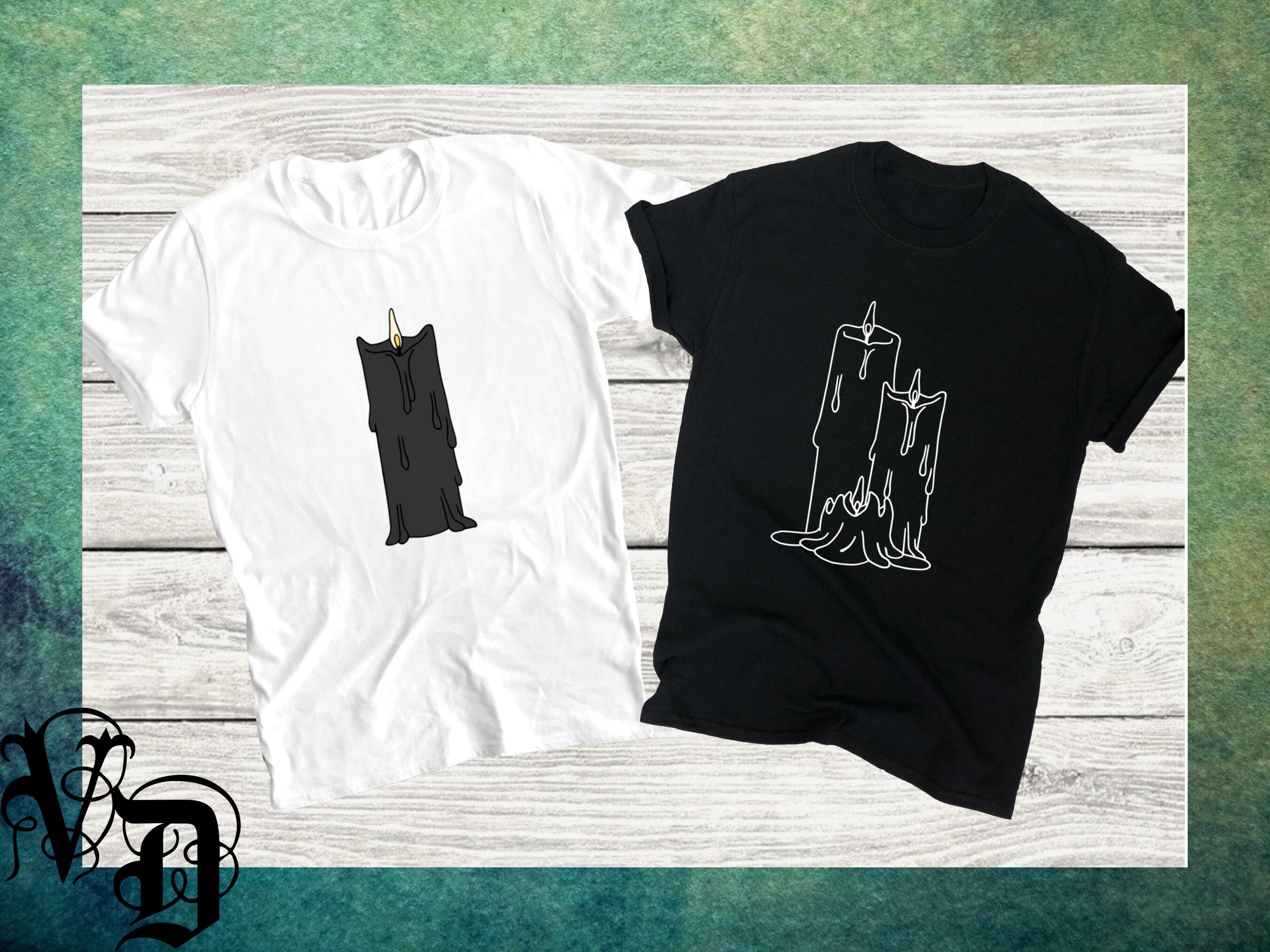 Melting Candle SVG Candle Bundle SVG Burning Candle SVG Color Candle ...