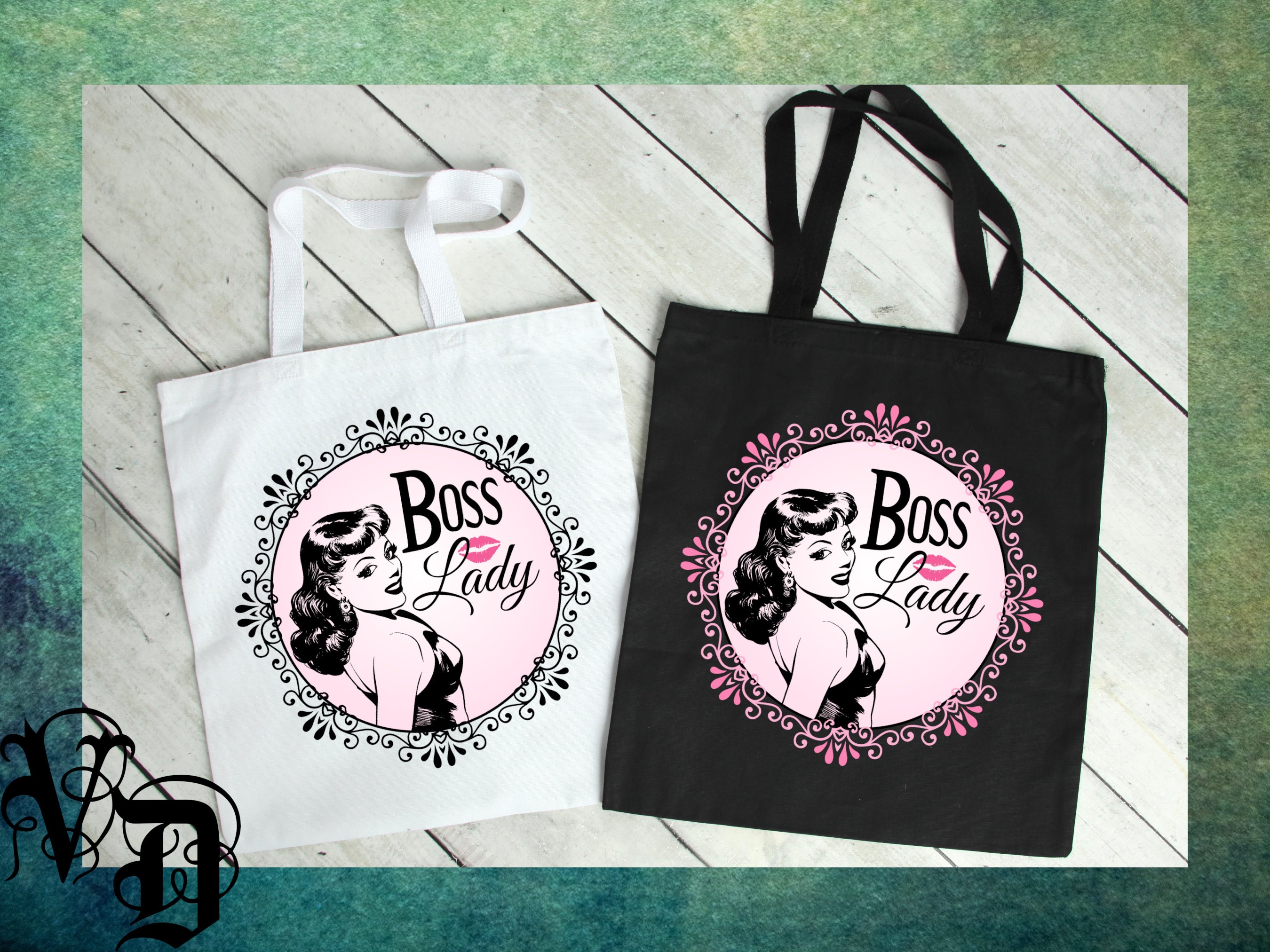 Pink Boss Lady SVG | Fierce Woman SVG | Feminine SVG | Slay Svg | Like ...