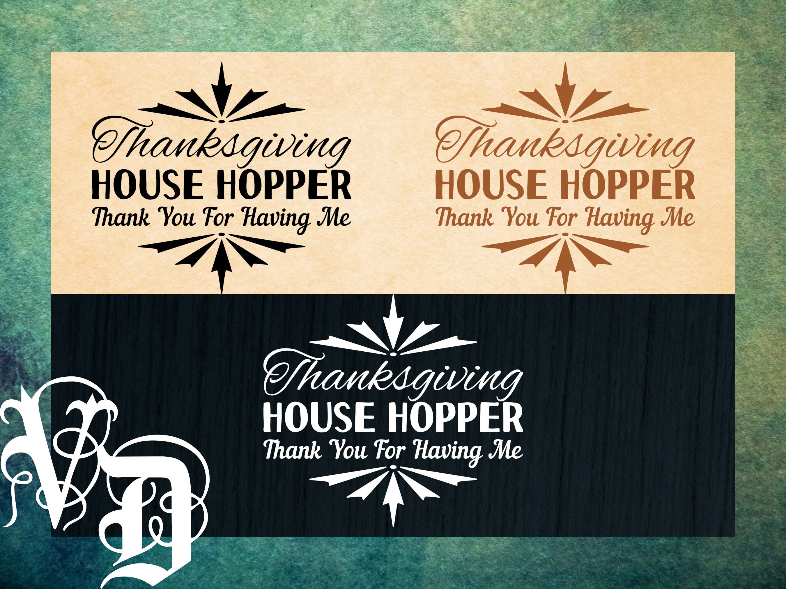 Thanksgiving House Hopper SVG | Family Friends SVG | Dinner Guest SVG ...