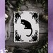 Gothic Cat SVG | Cat Silhouette SVG | Egyptian Ankh SVG | Leaf Corner ...