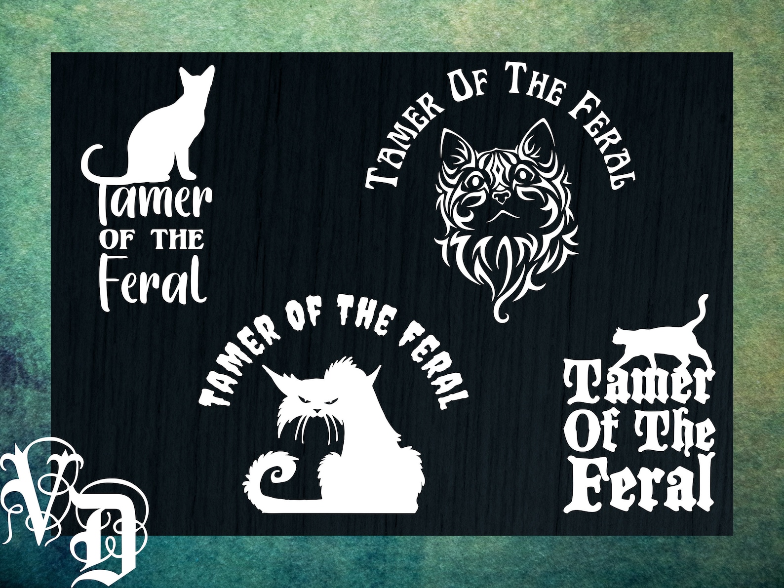 Tamer of the Feral SVG | Feral Cat SVG | Cat Caregiver SVG | Cat ...