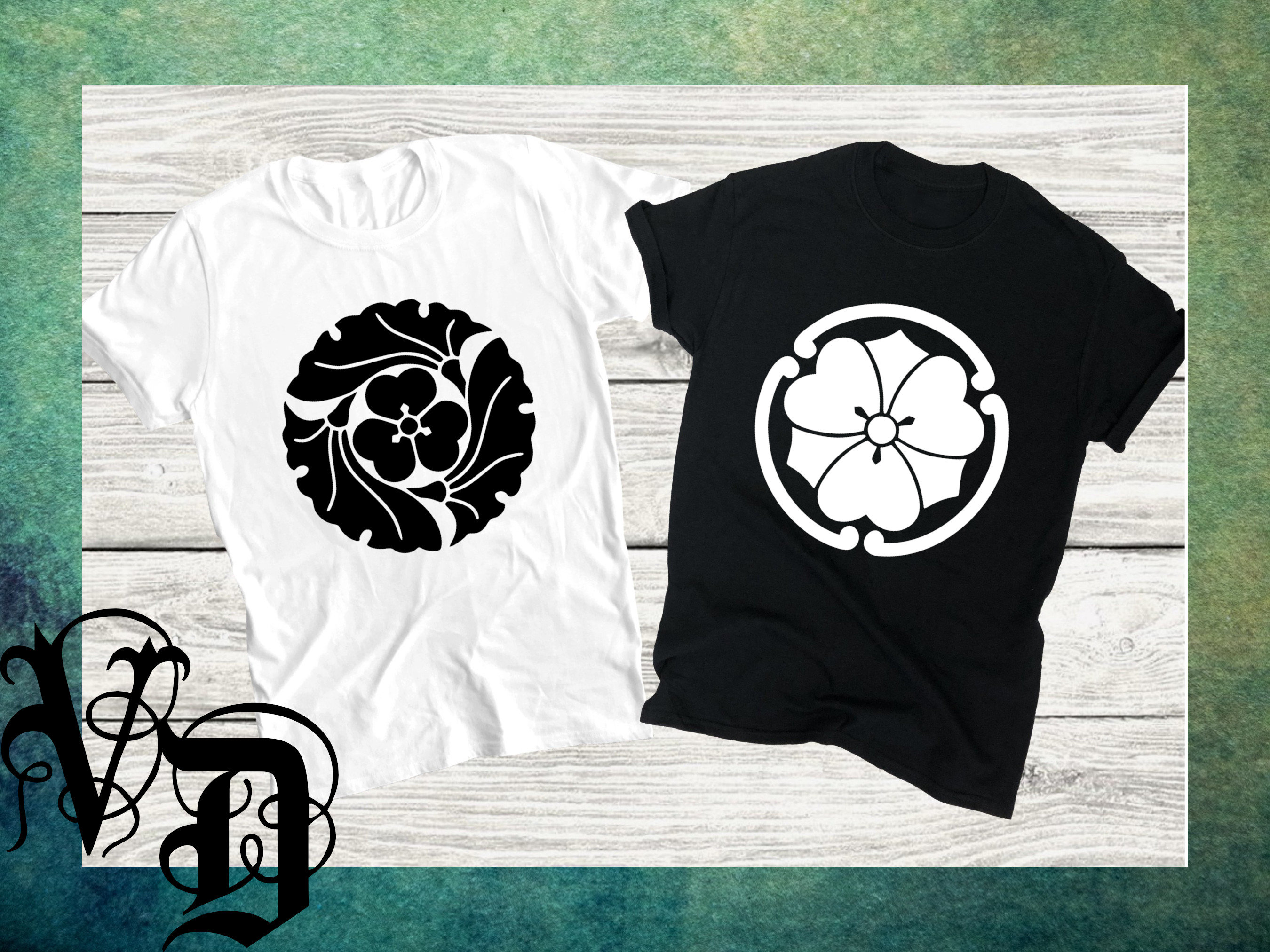 Japanese Emblem SVG | Flower Symbol SVG | Asian Symbol SVG | Japanese ...
