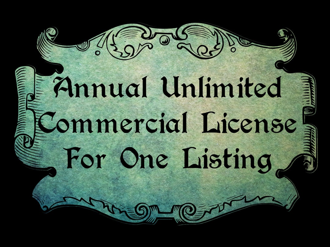 Annual Unlimited Commerial License for One Listing | Unlimited End ...