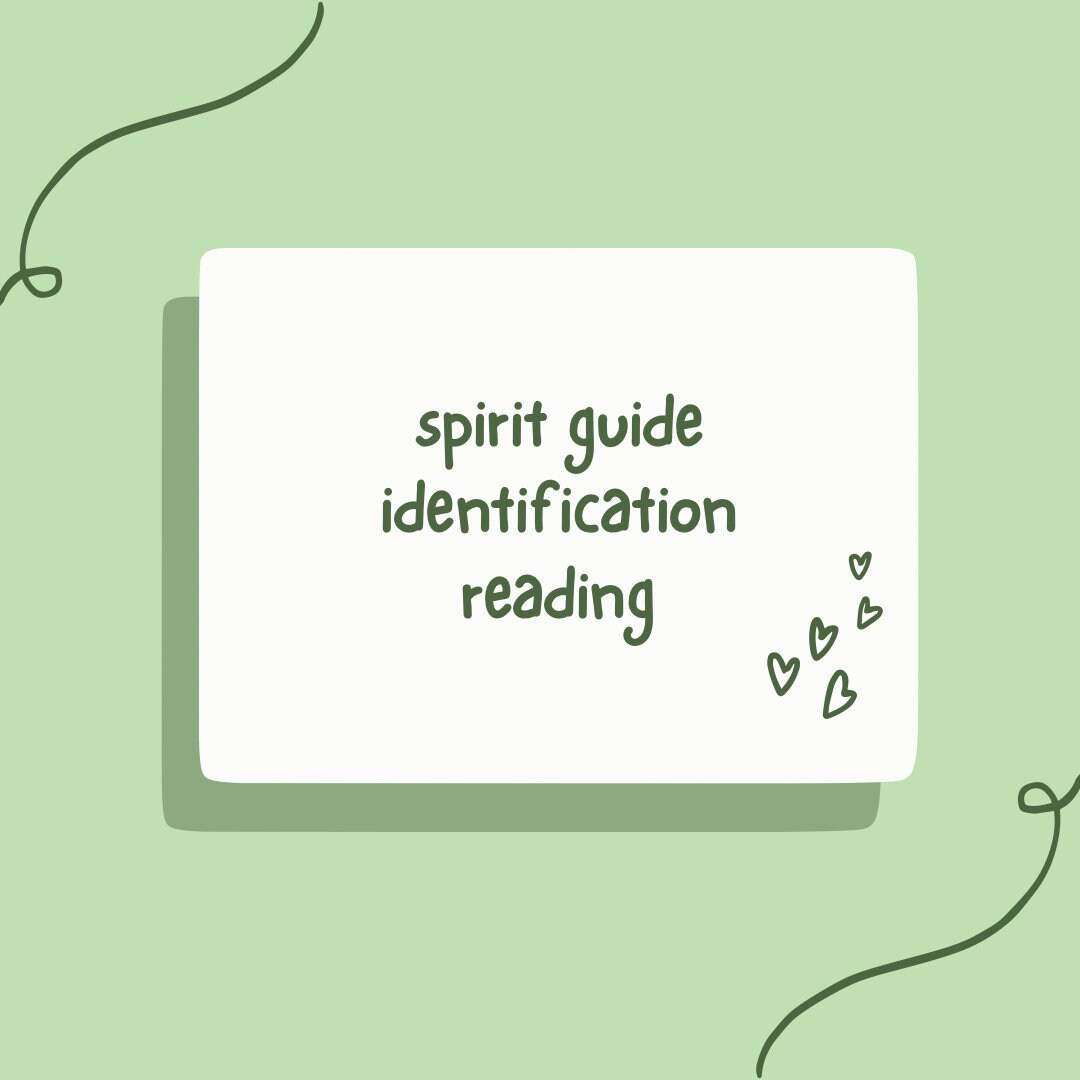 Spirit Guide Identification Reading - Etsy