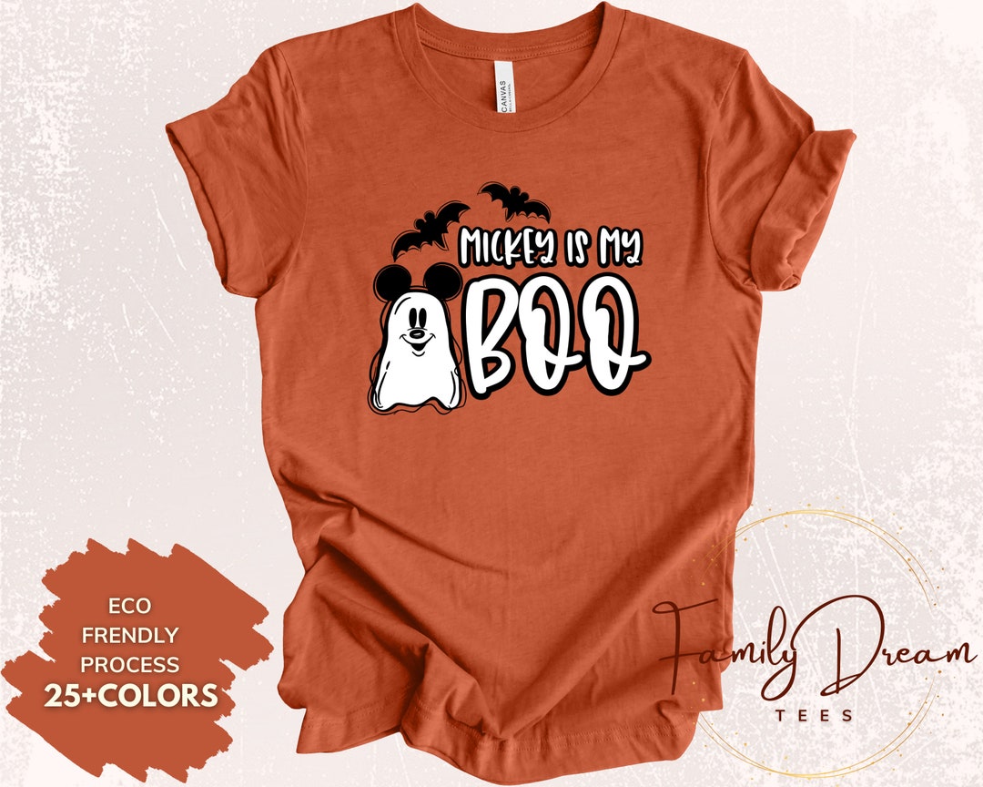 Mickey is My Boo T-shirt Disney Mickey Halloween Boo Disney Halloween ...