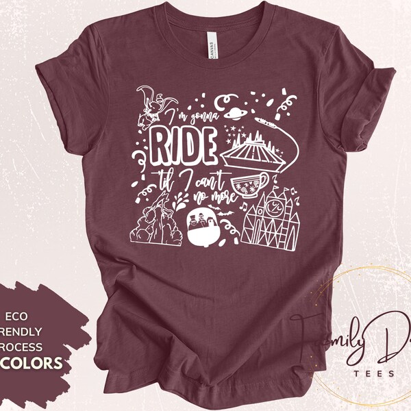 Disneyland Ride Shirts - Etsy