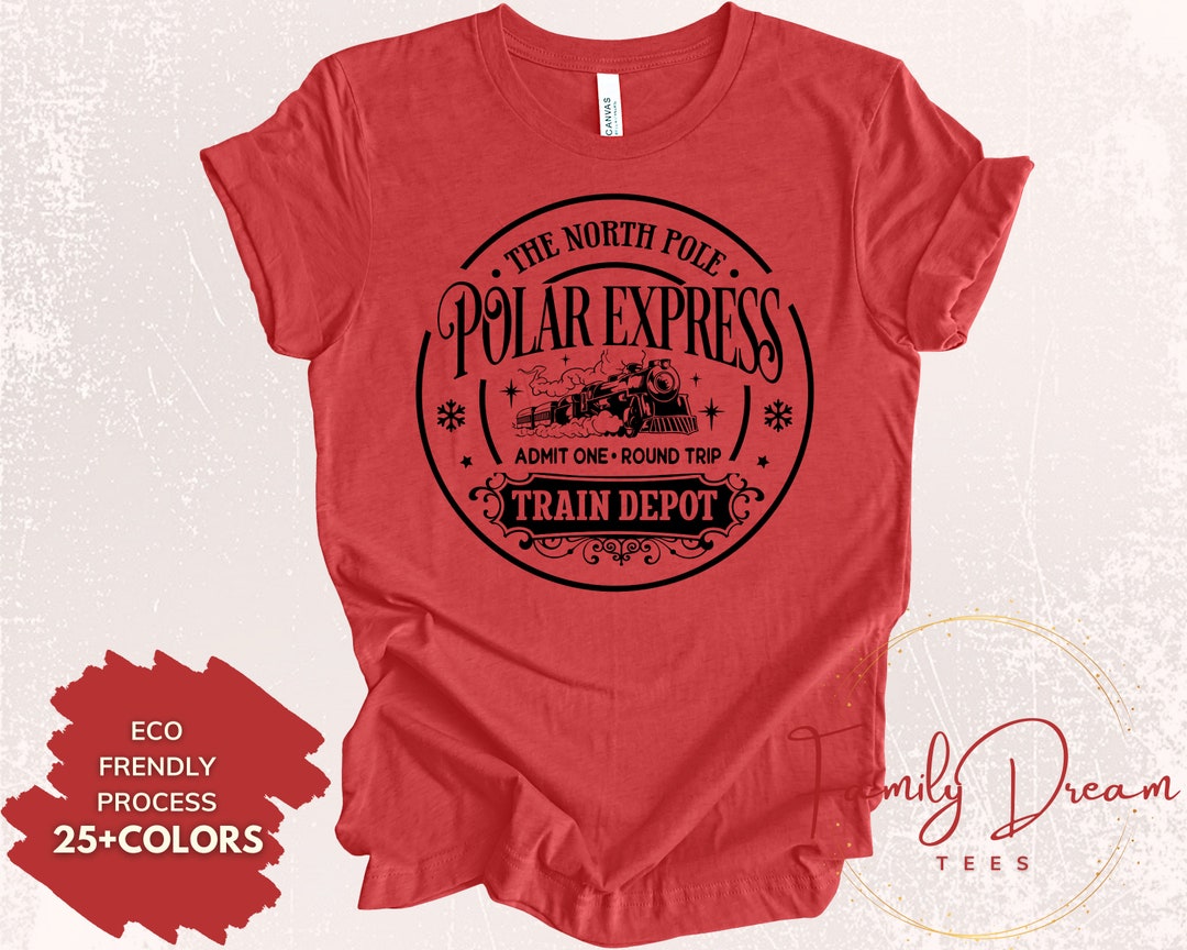 Polar Express Shirt, Polar Express Family Shirt, Xmas Tee, Holiday ...