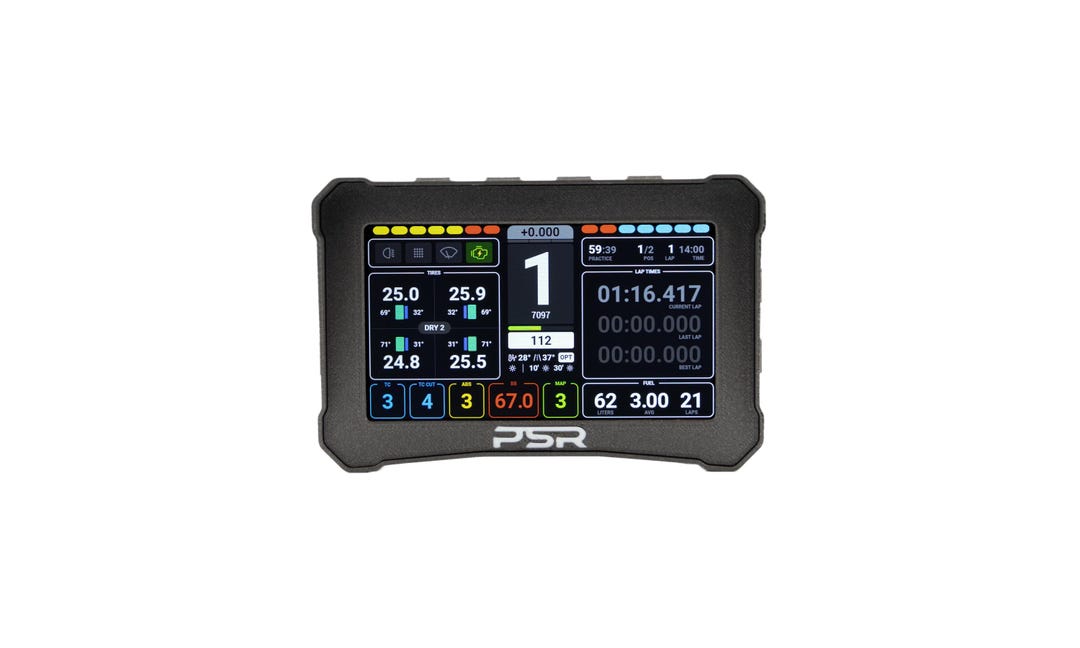 5" Inch Sim Racing Simhub DDU Dashboard - Touch Screen - Etsy UK